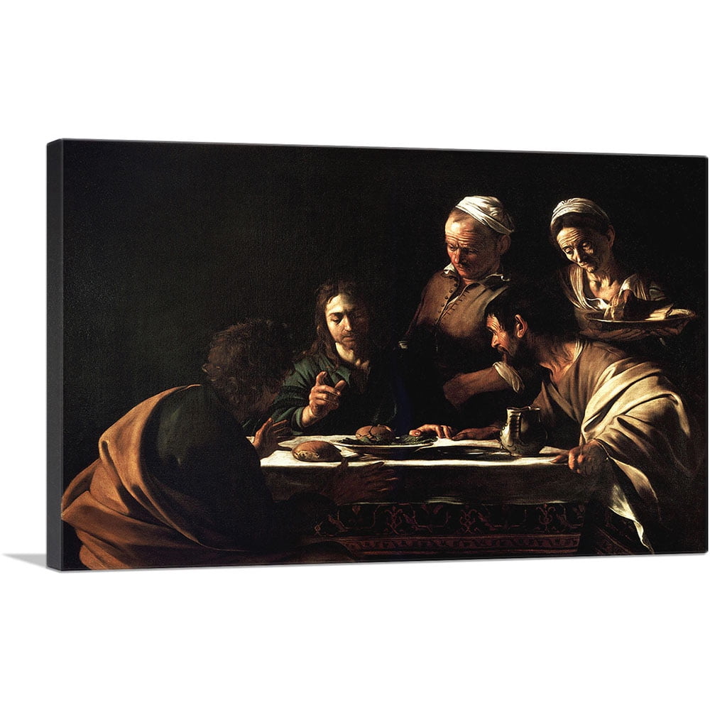 Caravaggio Avondmaal In Emmaus 1606