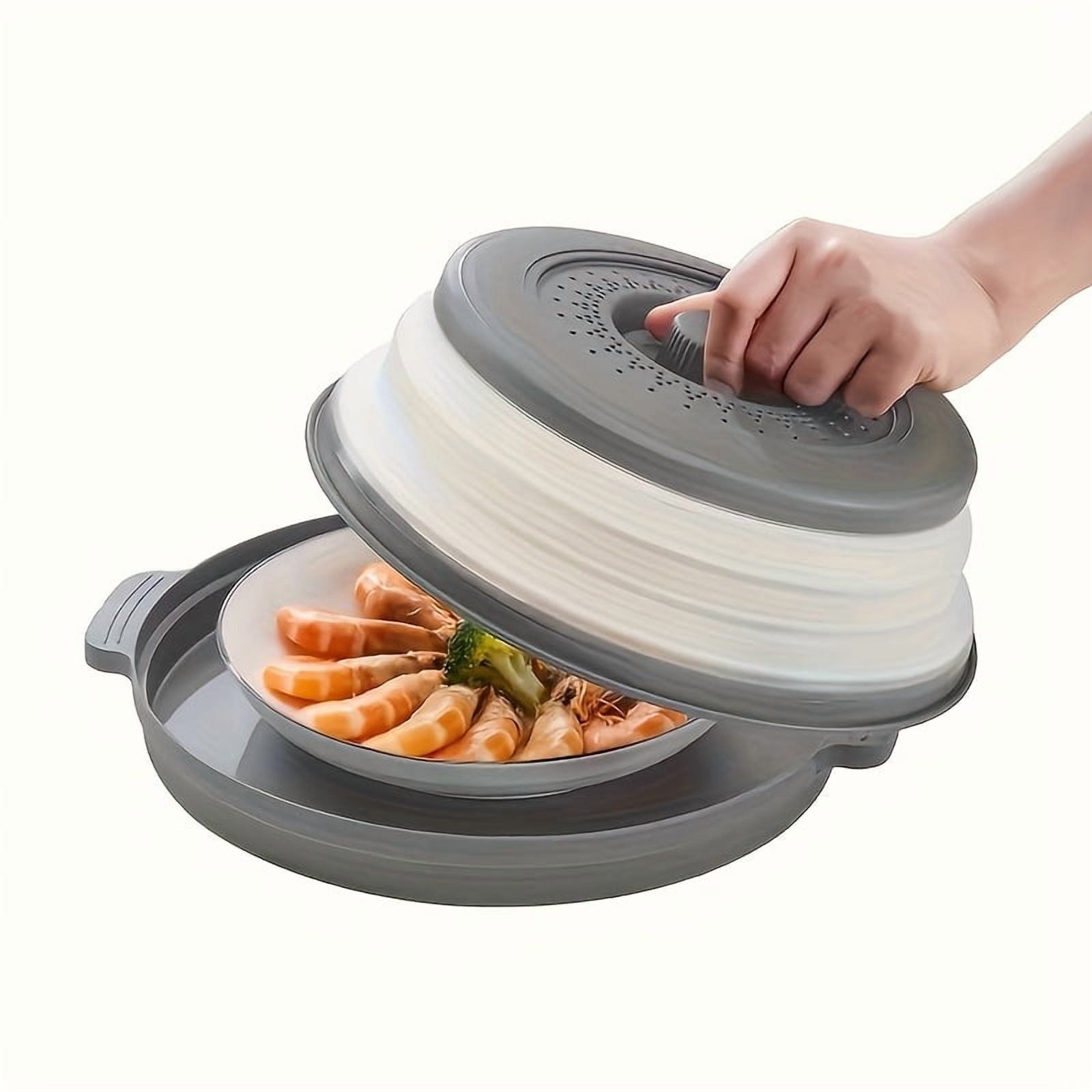 Click here for Bamboohart Multi-Layer Microwave Splash Cover With... prices