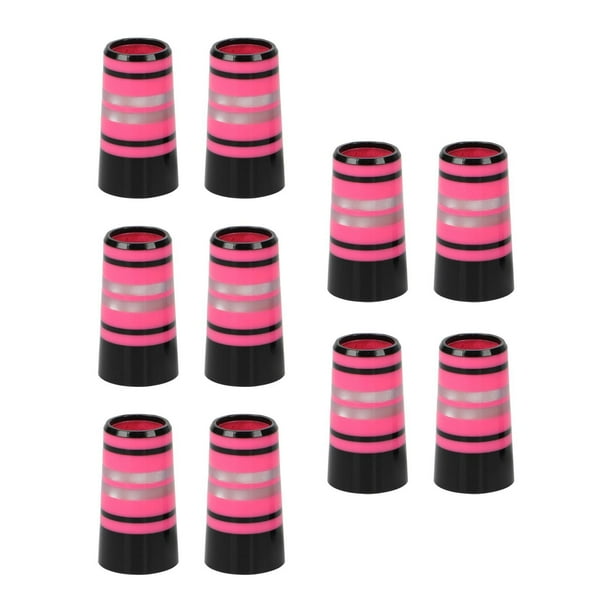 10 piezas Golf Ferrules Golf Ferrules de hierro Club Ferrules Rosa ...