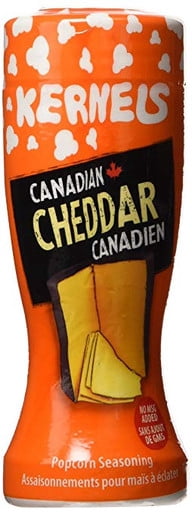 Kernels Canadian Cheddar Popcorn Seasoning 100g {Imported from Canada ...