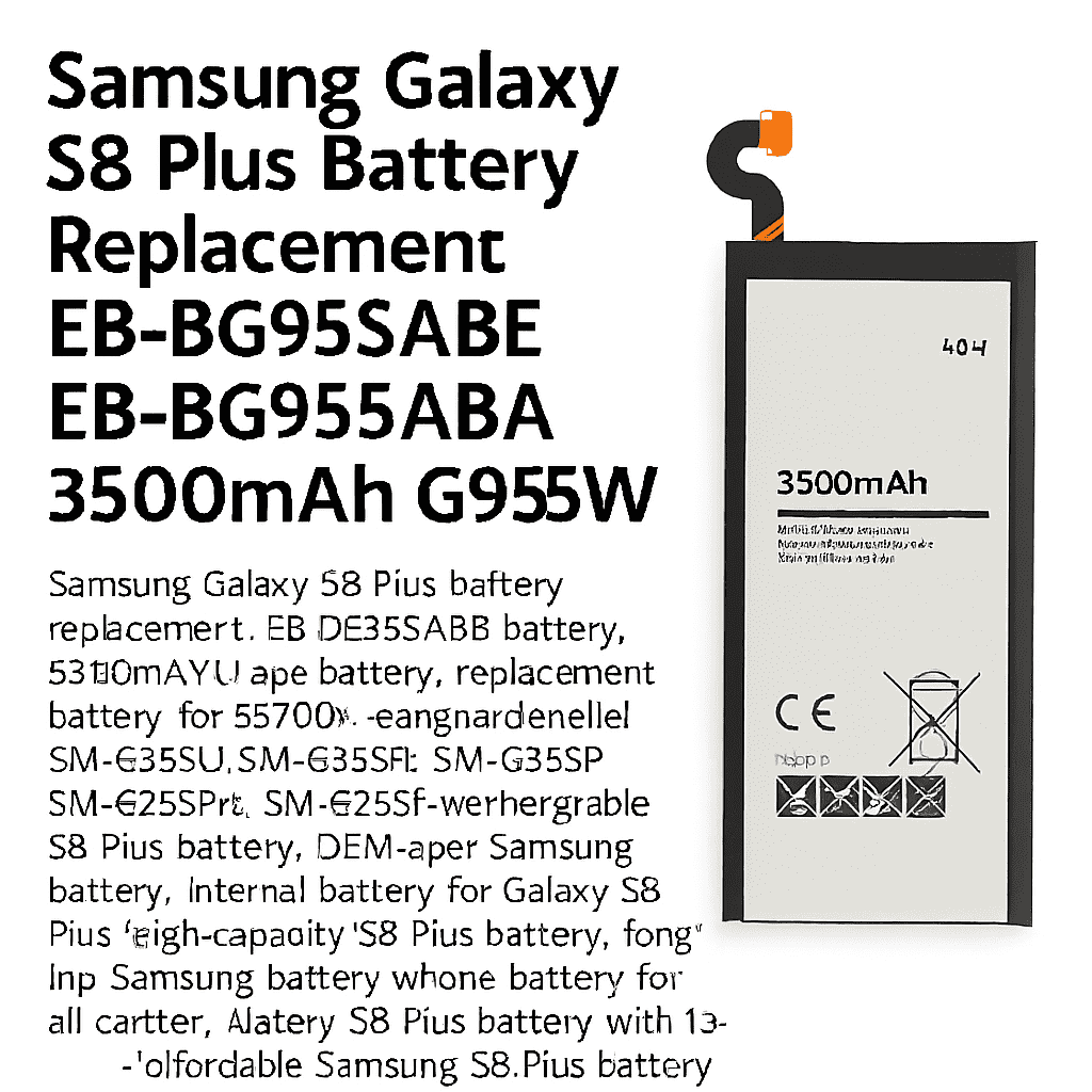 Click here for Camb Batteries Samsung Galaxy S8 Plus Battery Repl... prices