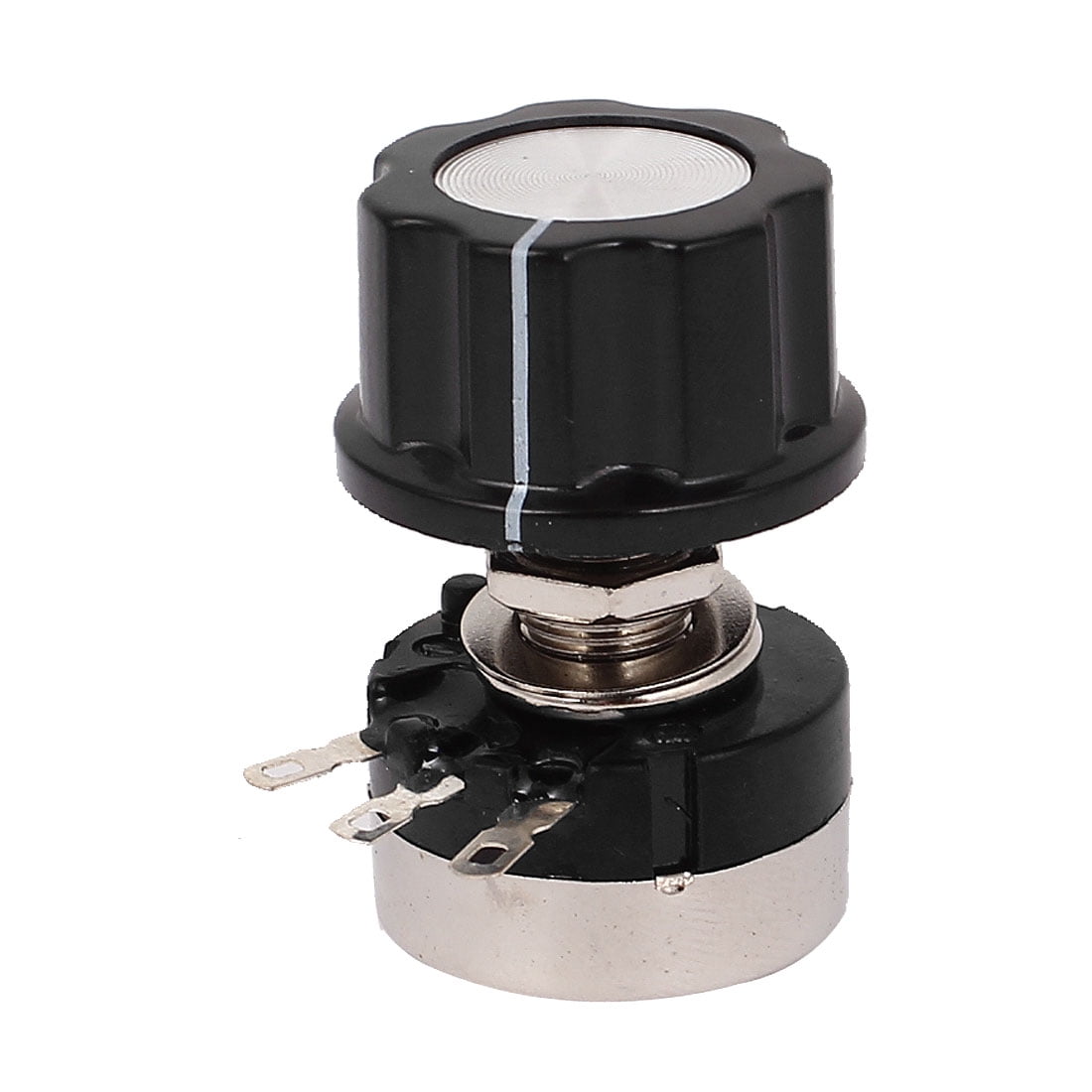 RV24YN 20S B103 10K Ohm Rotary Taper Carbon Potentiometer w Control ...