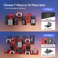 14 PCS Controller and Headphone Holder Wall Mount, Modular Gaming ...