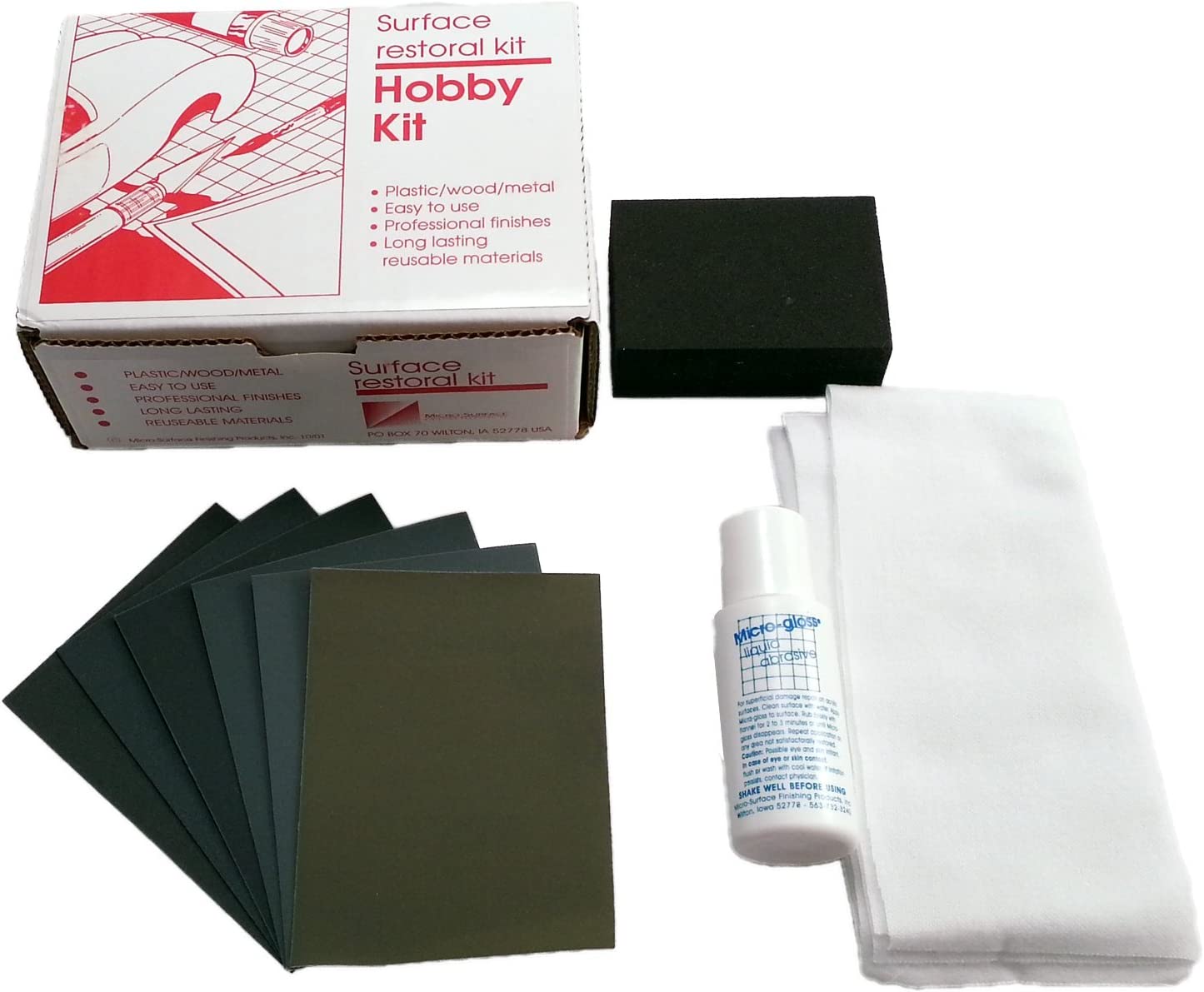 Micro-Mesh Surface Restoral Hobby Kit - Walmart.com