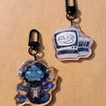 Roblox Pressure Holographic Acrylic Keychains - Sebastian Solace and ...