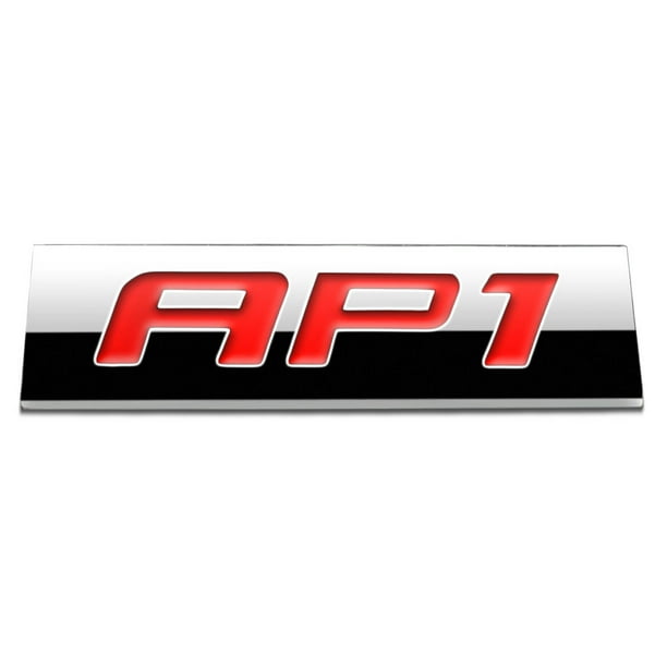DNA Motoring EM-AS-AP1-RD METAL GRILL TRUNK EMBLEM DECAL LOGO SIGN TRIM ...