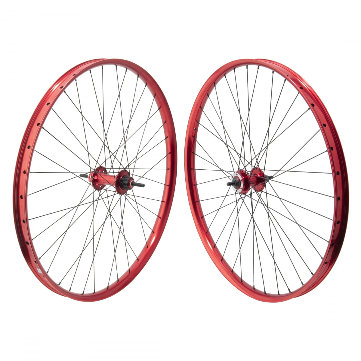 SE Bikes Dub Monster Ripper 29in Wheelset Red/Black 36H Disc 1-Speed ...