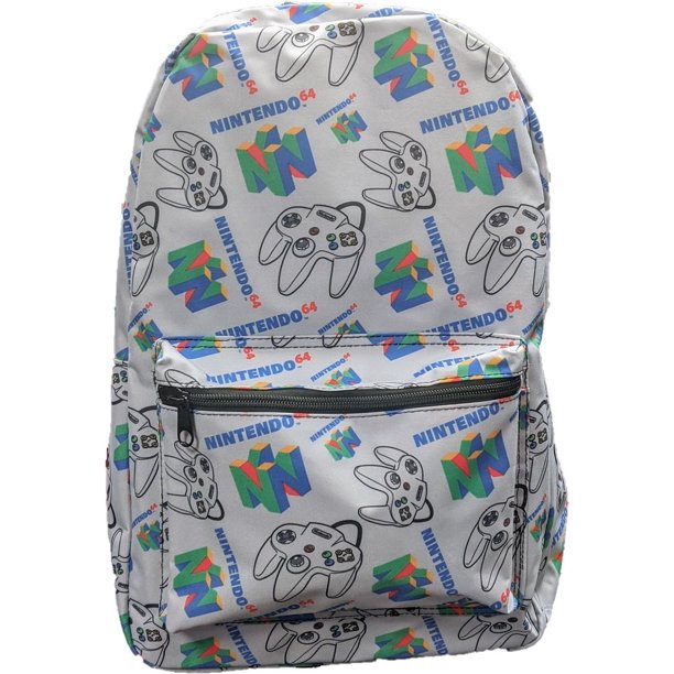 Gaming Outfitters - Nintendo 64 Collage Backpack - Walmart.com ...