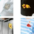 9 Pcs Rabbits Sew On/Iron On Patches Cartoon Cats Embroidered Patches ...