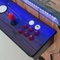 "Creative Arcades 2 Player 3 Sided Arcade Trackball | Woodgrain | 3500 Games | 32"" LCD | 2 ...