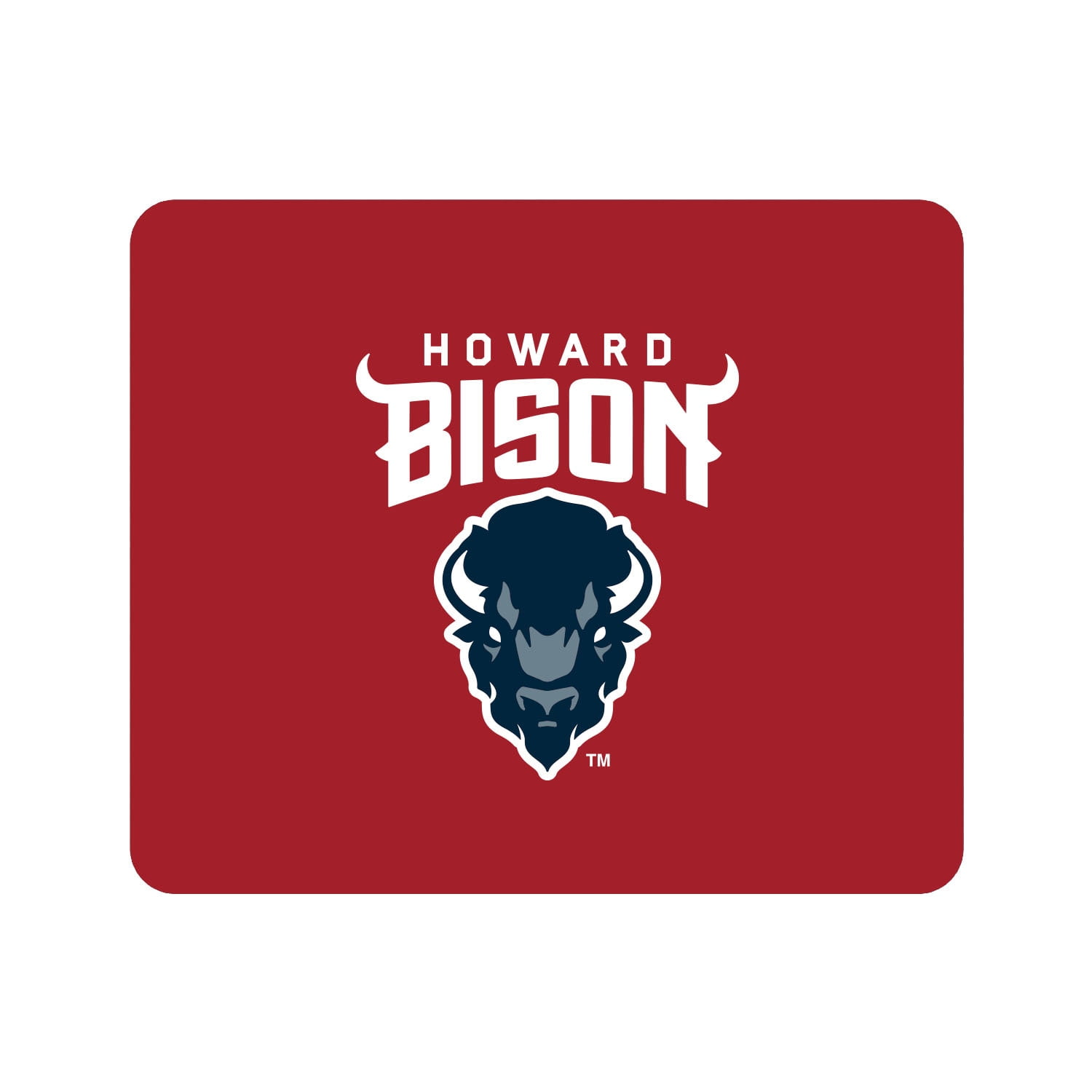 Red Howard Bison Primary Logo Mouse Pad - Walmart.com