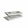 1 Pair Wood Chipper Blades Garden Shredder Knives Replacement Double ...
