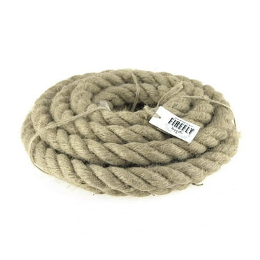 Natural Jute Fiber Rope, 6mm, 10 Yards - Walmart.com