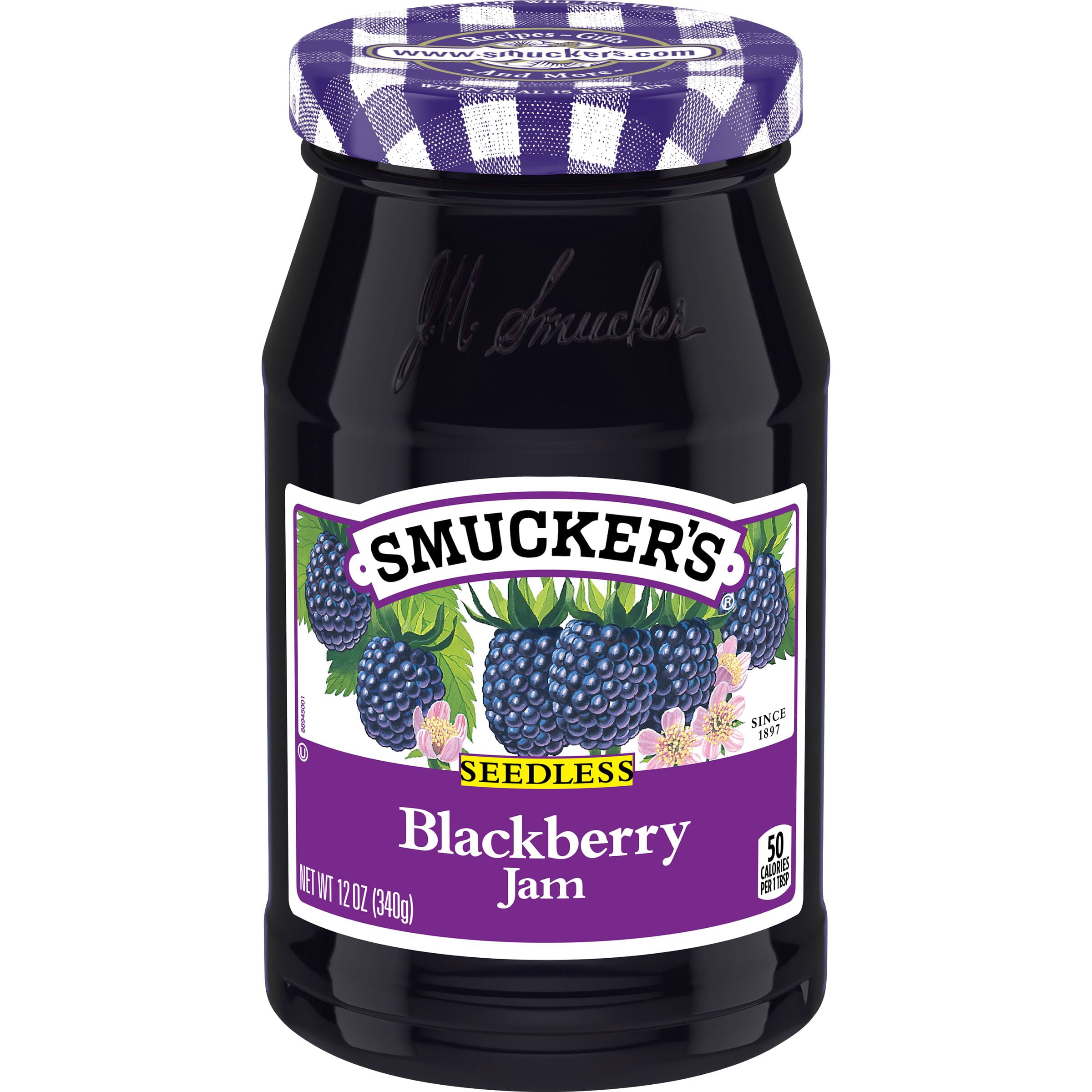 Smucker's Seedless Blackberry Jam, 12 Ounces - Walmart.com