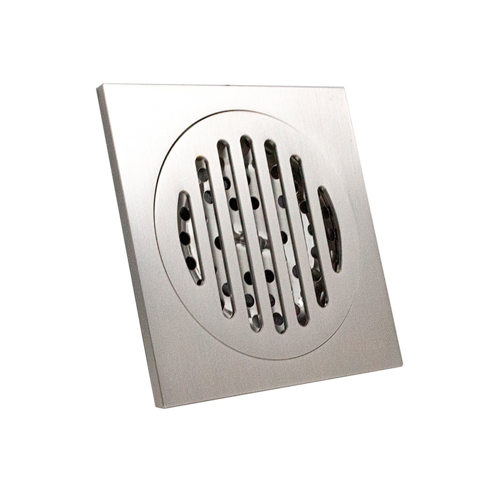 Resumidero De Rejilla Redonda 4' URREA en Acero Inoxidable | Walmart en ...