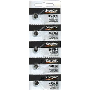 Energizer 393/309 - SR754 Silver Oxide Button Battery 1.55V 5 Pack ...