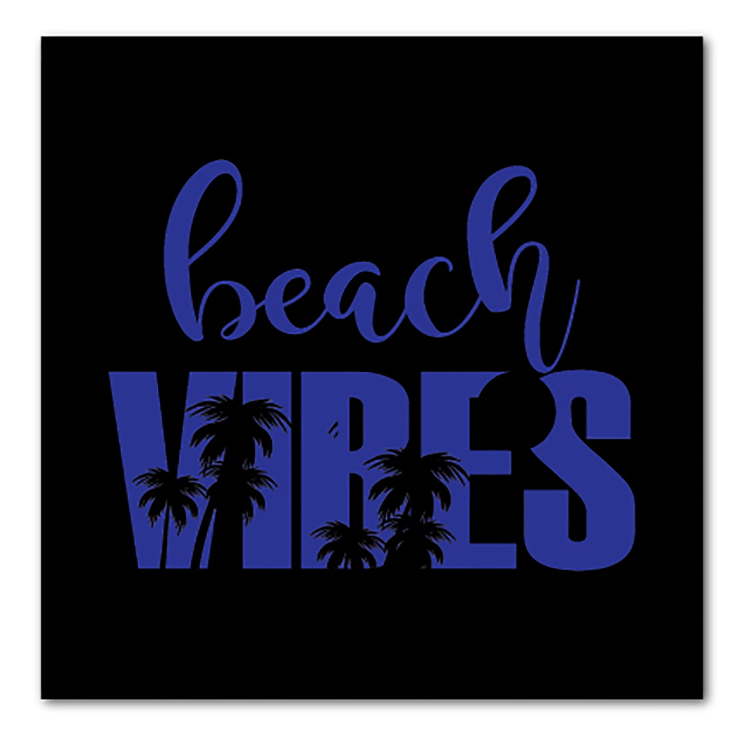 DistinctInk Custom Bumper Sticker - 4" x 4" Decorative Decal - Black ...