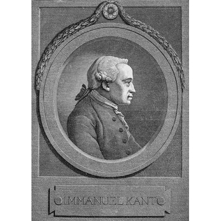 Immanuel Kant (1724-1804). /Ngerman Philosopher. Copper Engraving, 18Th ...