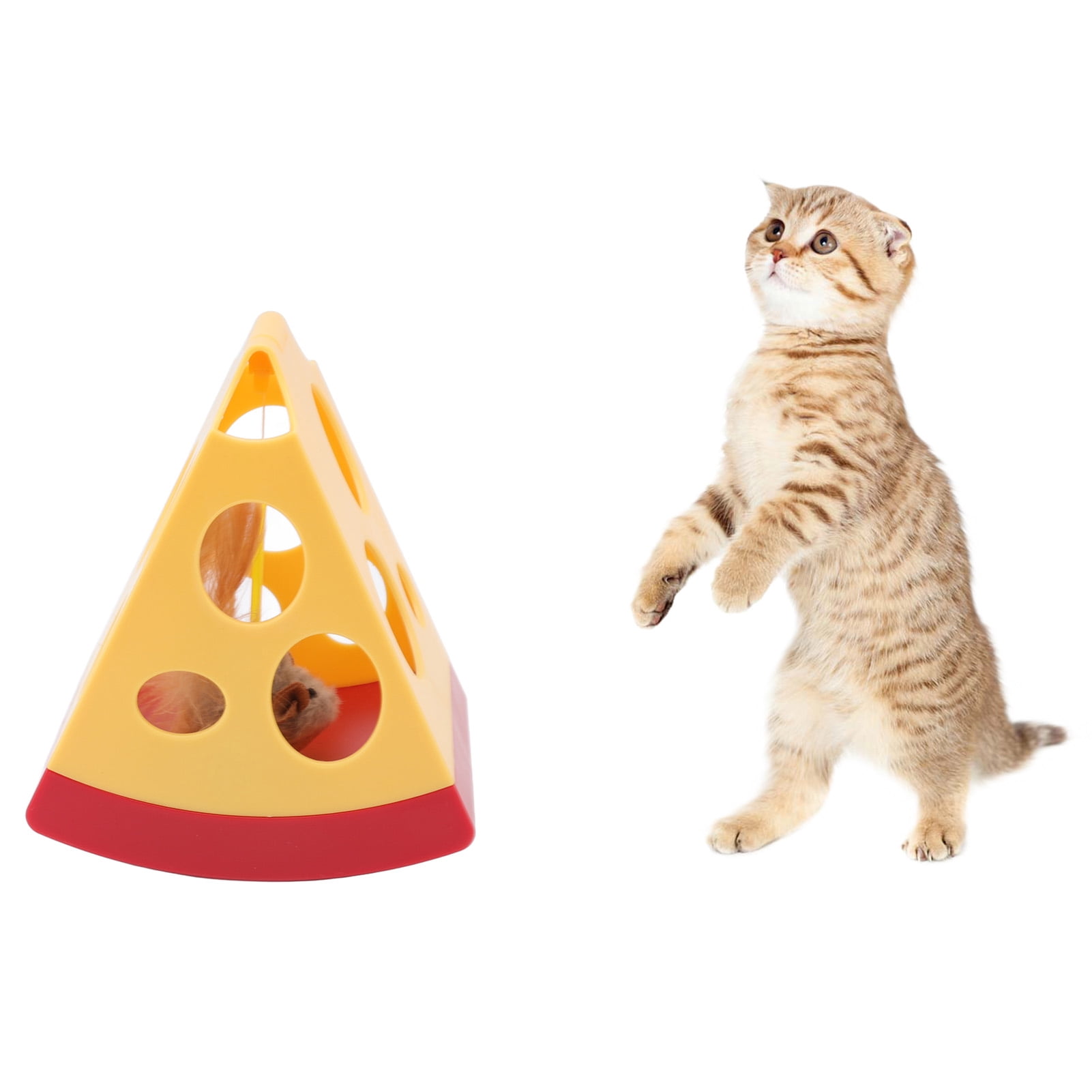 Buy Cheese Cake Cat Toys, Auto Control Funny Smart Cheese Cat Electric ...
