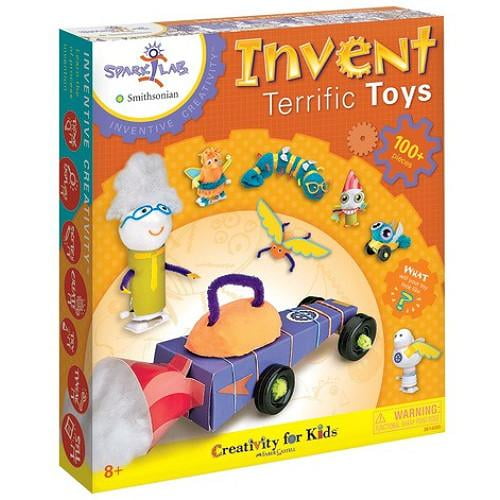 LET'S INVENT: Spark!Lab Smithsonian INVENTIVE CREATIVITY KITS are ...