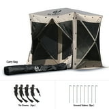 MCombo Easy Pop Up Gazebo Tent, 4-Sided Portable Outdoor Shelter for ...