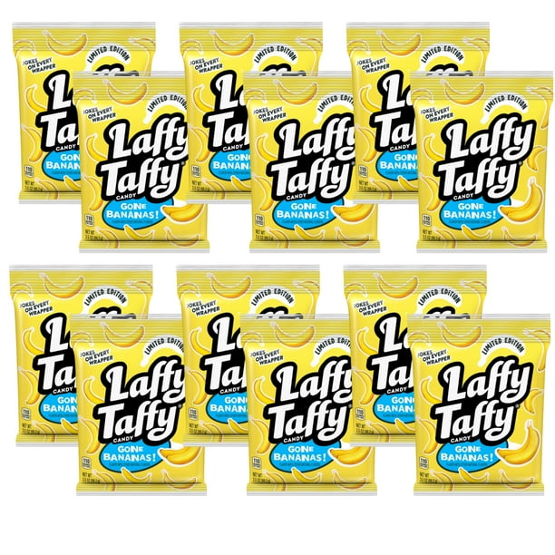 12 Laffy Taffy Gone Bananas Candy With Chewy Texture Delicious