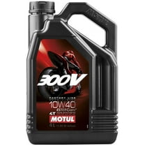 Motul 300V 4T Factory Line 10W 40 Synthetic Motorcycle Engine Oil 4 ...