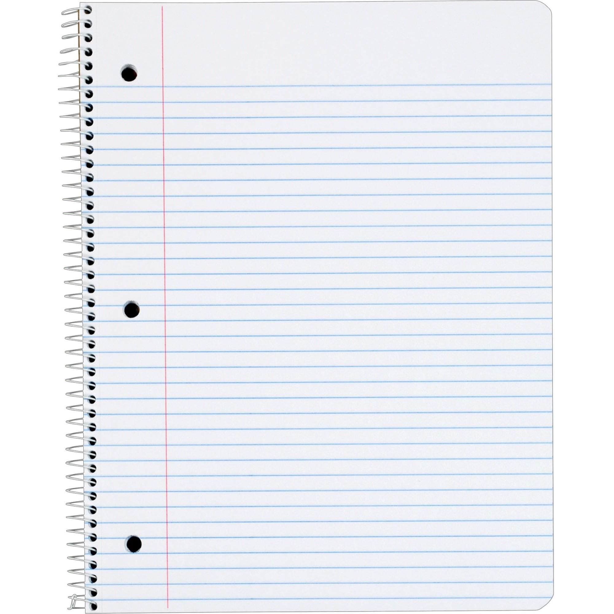 TOPS TOP65161 1 Subject College Ruled Notebook Letter 1 Each