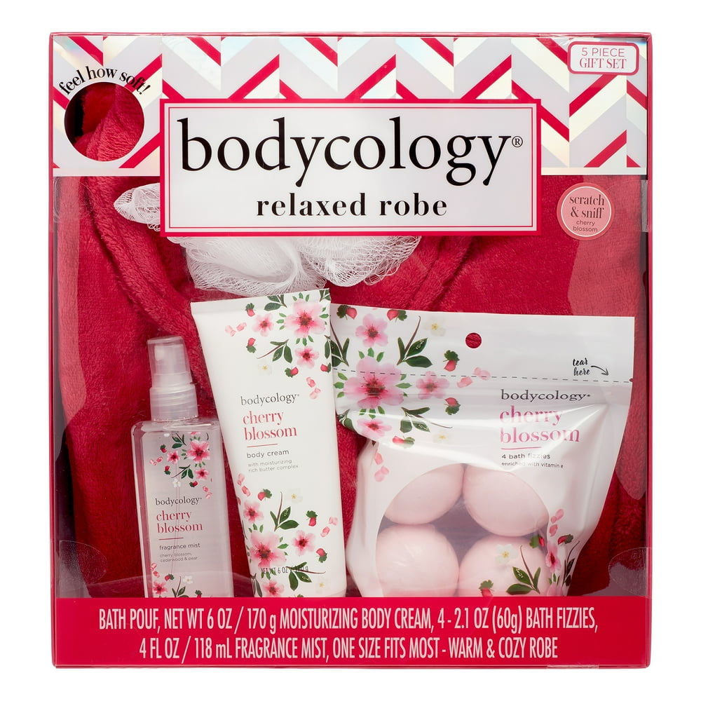 Bodycology Cherry Blossom Spa Robe T Set