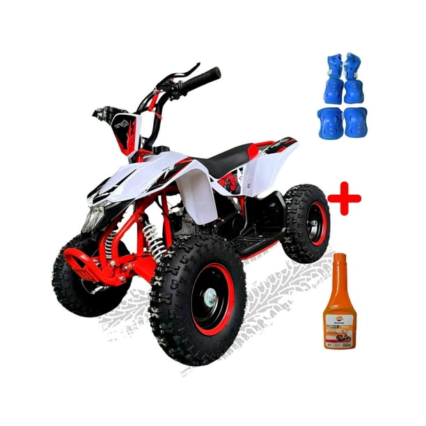 KIT Mini Moto Infantil Shahoma ATV05 Premium 49cc Roja | Bodega Aurrera en línea