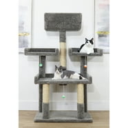 Prestige Cat Trees Maine Coon Deluxe Perch - Large Climbing Pet Tower ...
