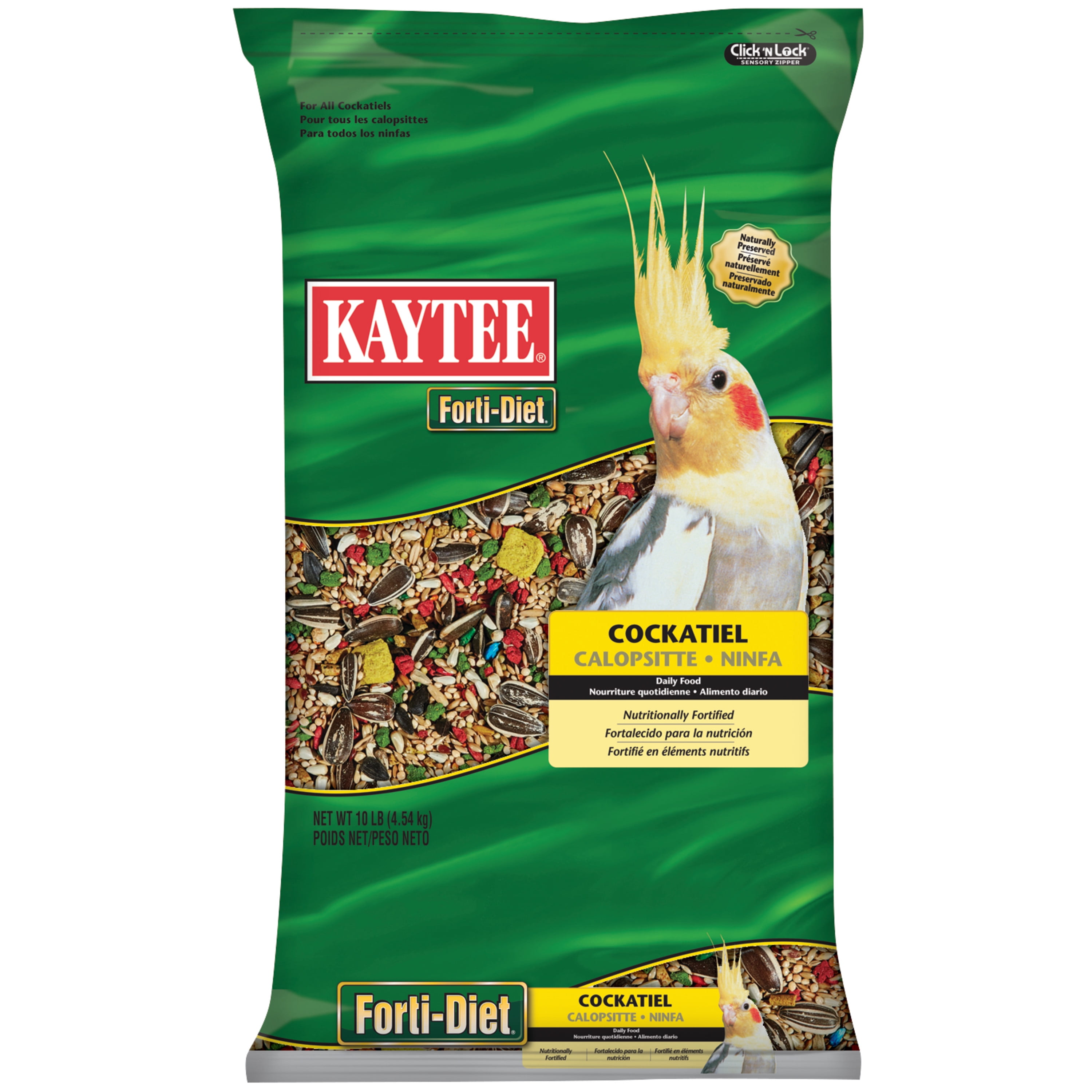 Kaytee Forti Diet Cockatiel 10 Pounds