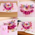 Artistic 3D Bees Hives Greeting Card Suitable For Birthdays And ...