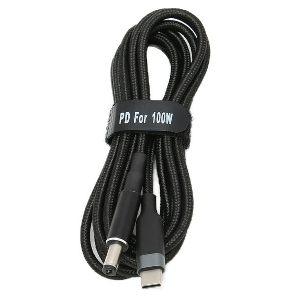 Laptop Charging Cable, Cotton Mesh Braided Body Easy To Use Pure Copper ...