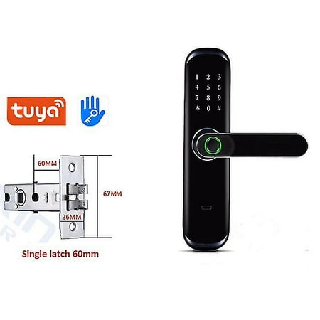 Tuya Smart Tt Lock With One Grip To Open The Door Fingerprint Password ...