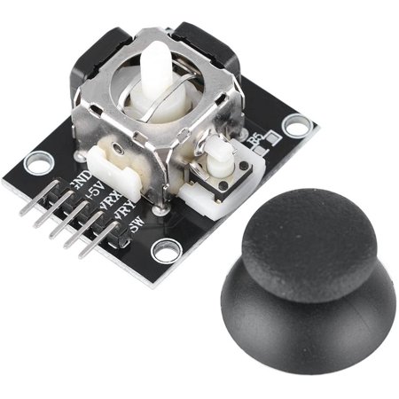 5 Pieces Dual-axis Joystick Module for PS2 Game Controller Gamepad Control Lever Sensor ...