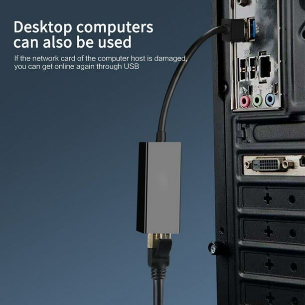 USB 3.0 Ethernet Adapter to USB Rj45 Lan Gigabit Network Card for ...