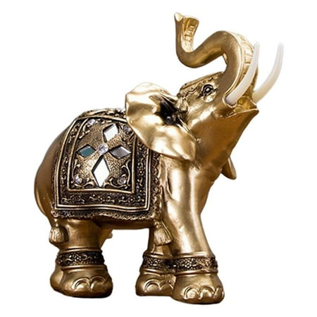 Elephant Statue Lucky Good Luck Animal Elephants Sculpture Car Wealth ...