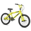Mongoose Grid Mag 20-Inch BMX Freestyle Bike, Single Speed, Silver, Lightweight, Durable ...