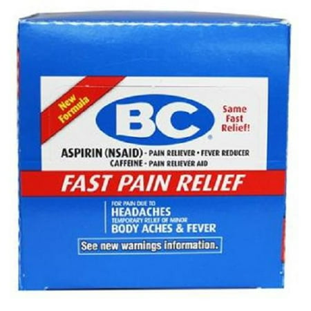 BC 2 POWDERS 2 Per Each ( 36 in a Pack ) - Walmart.com