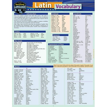 Latin Grammar : a QuickStudy Language Reference Guide (Edition 2 ...