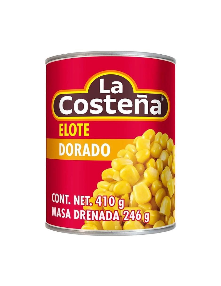 Pack de 24 Elote dorado La Costeña de 410g La costeña Lata | Walmart en ...