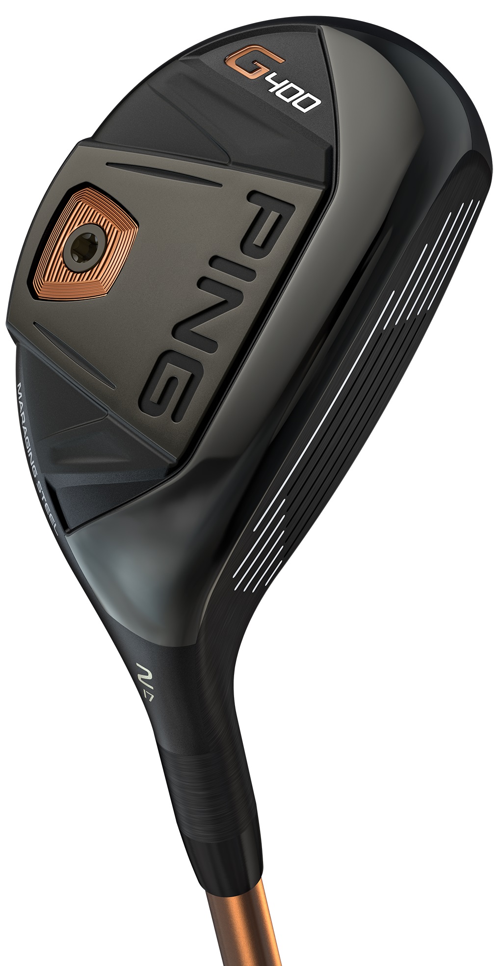 Pre-Owned Ping G400 22* 4H Hybrid Regular Graphite -0.50 inch Black Dot ...