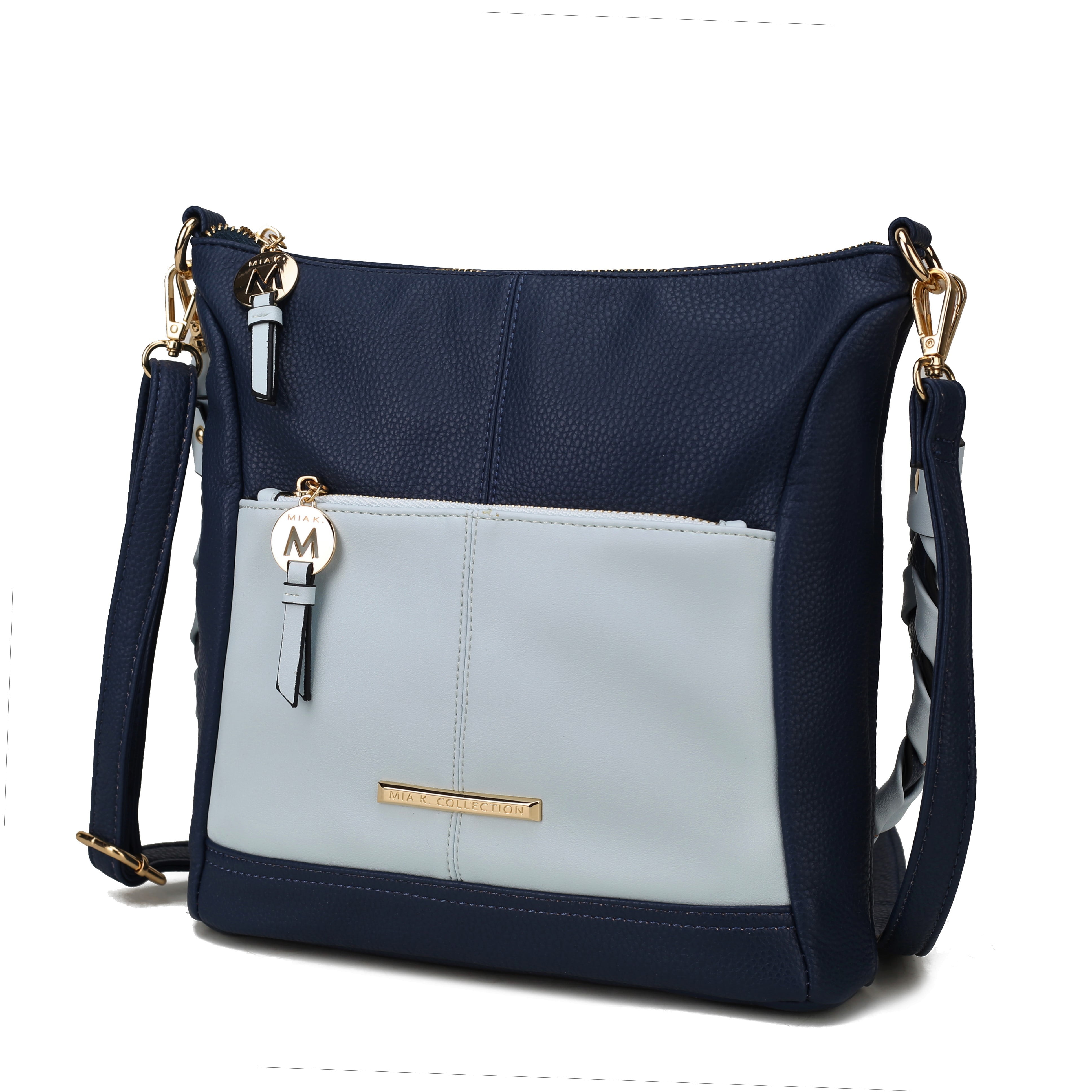 MKF Collection Nala Vegan Color-block Leather Women’s Shoulder Handbag ...