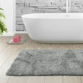 Nestl Super Soft Shaggy Bath Rug, Absorbent Bathroom Rug, 32" x 48 ...