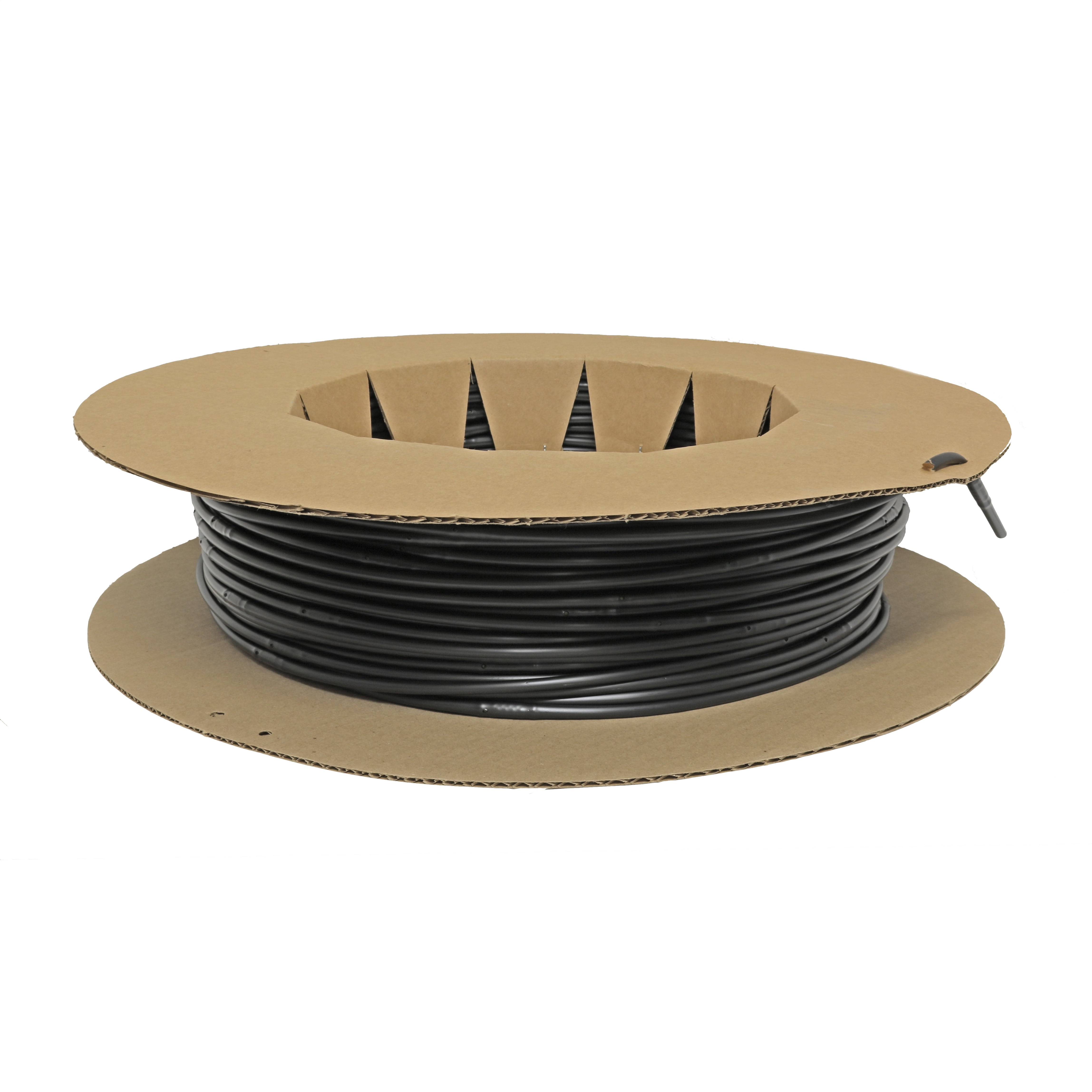 1/4" Poly Dripline 6" Spacing 0.5 GPH 500' Black Drip Tubing - Walmart.com