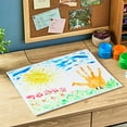 Pen+Gear Giant Fingerpaint Paper Pad 16" x 12" Fingerpaint Paper Pad 25 ...