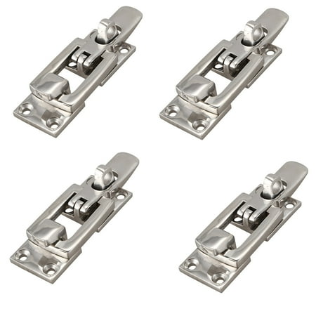 4X 316 Stainless Steel Marine Boat Door Lock Latch Catch Anti-Rattle ...
