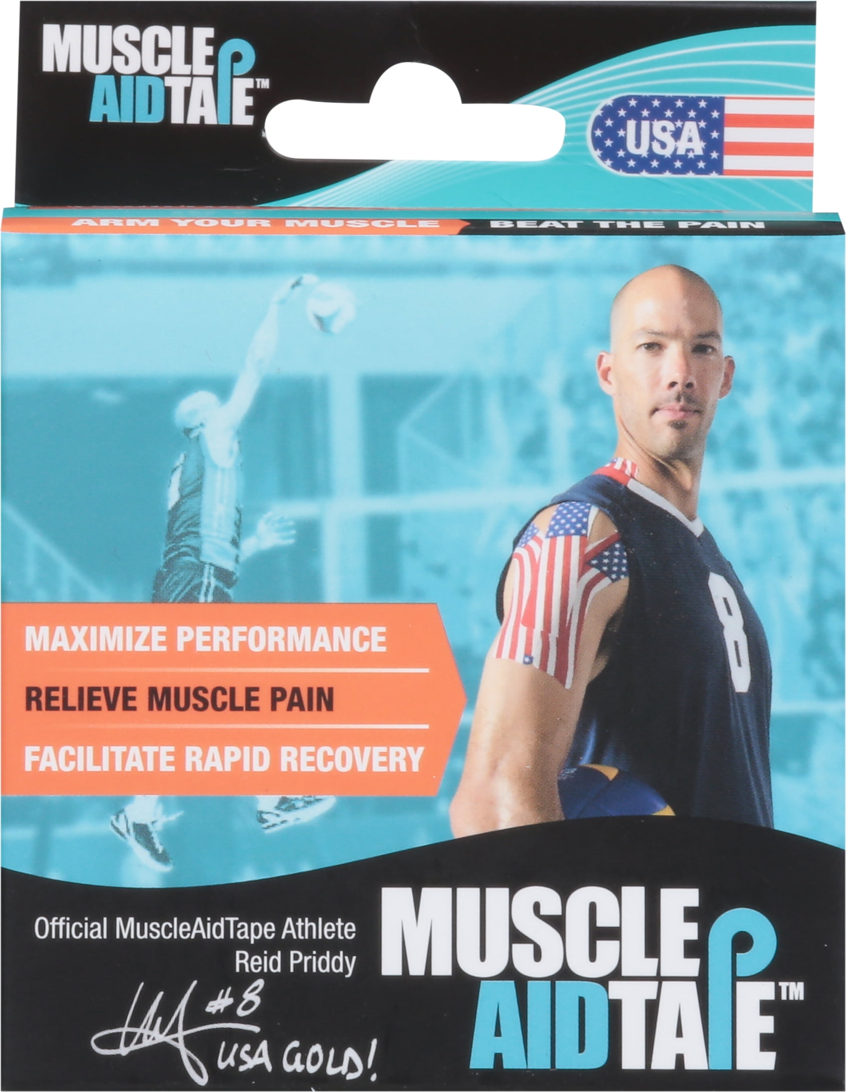 MuscleAidTape Kinesiology Tape - Walmart.com
