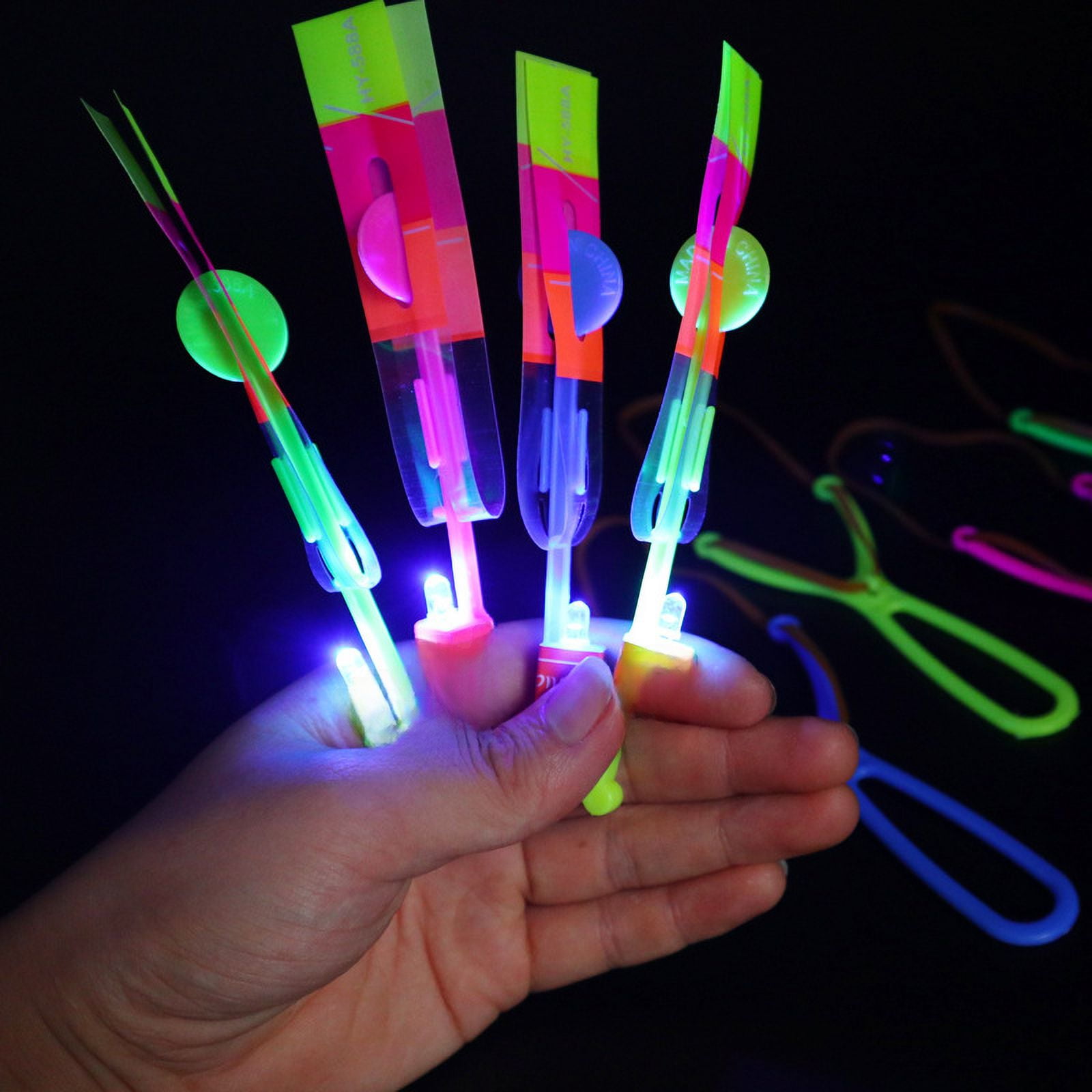 Tirachinas luminoso, flecha voladora, catapulta de destello, hada ...